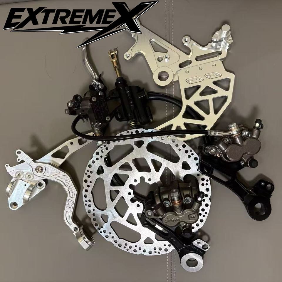 High Quality Dual Rear Caliper Bracket Braking Set Foot Brake Disc ...