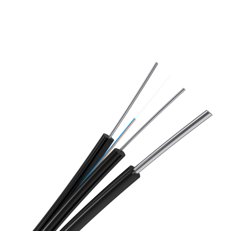 1 2 4 6 8 12 Core Indoor Outdoor butterfly Type Ftth Flat Drop Cable ...