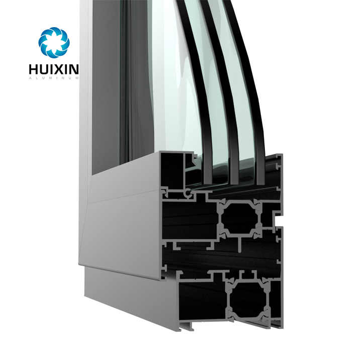 Triple Glazed Insulation Broken Bridge Aluminum Doors and Windows ...