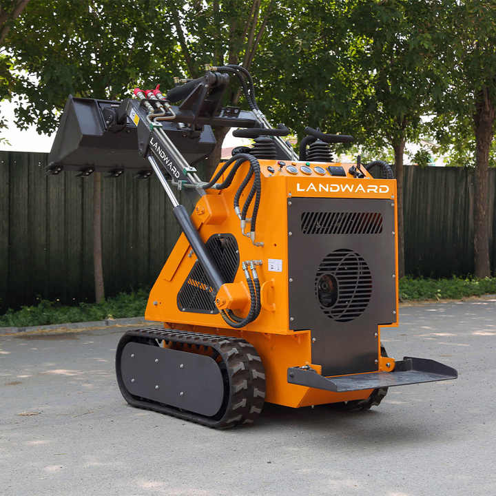 Free Shipping Stand Mini Skid Steer Loader EPA EURO 5 Diesel Engine ...