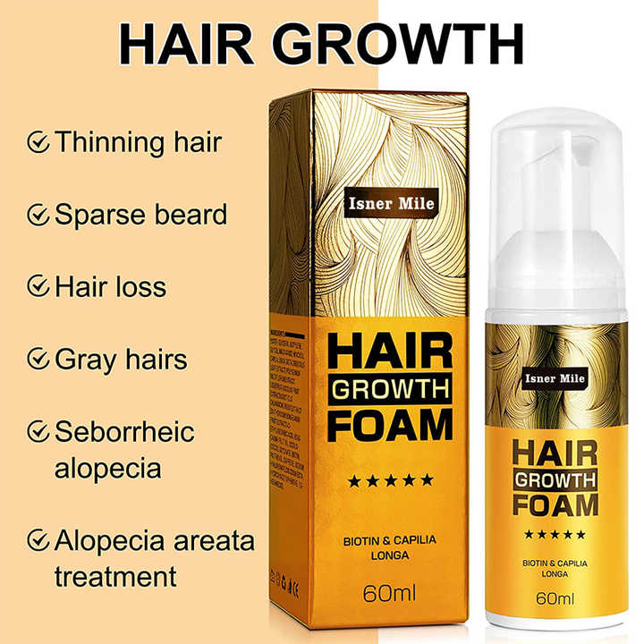 Private Label Hair Growth Anti Loss and Repair Foam