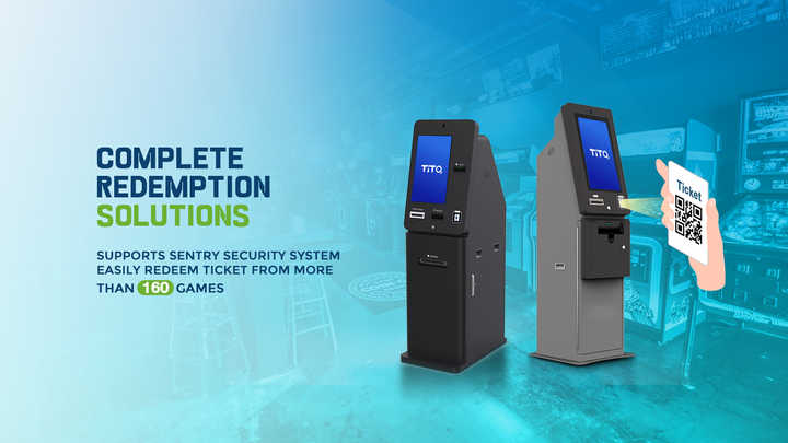 Ticket in Cash Out Redemption Terminal for Banilla JK Lab Skill Game ...