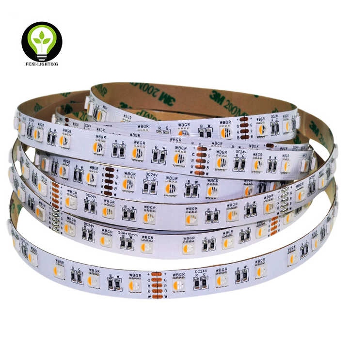 Epistar Chip SMD5050 4IN1 22-24lm 60LEDs/m Non-Waterproof RGBW Flexible ...