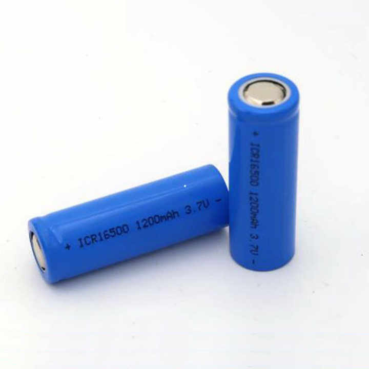 16500 Rechargeable Lithium Ion Battery - 3.7V 1200mah