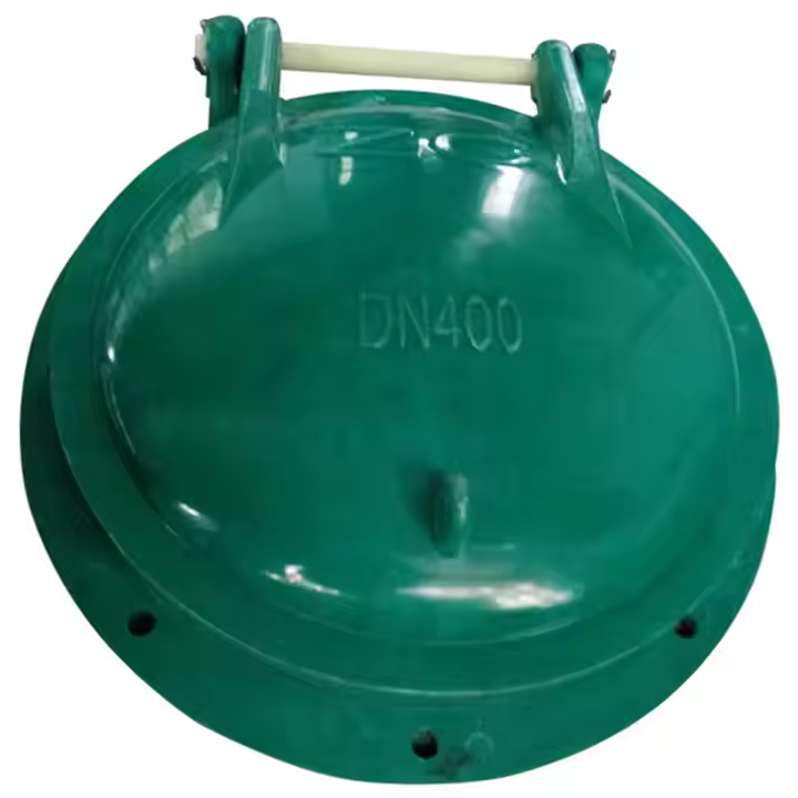 2025 New Industrial Fish Pond Water Drain Fiberglass Back Check-Stop ...