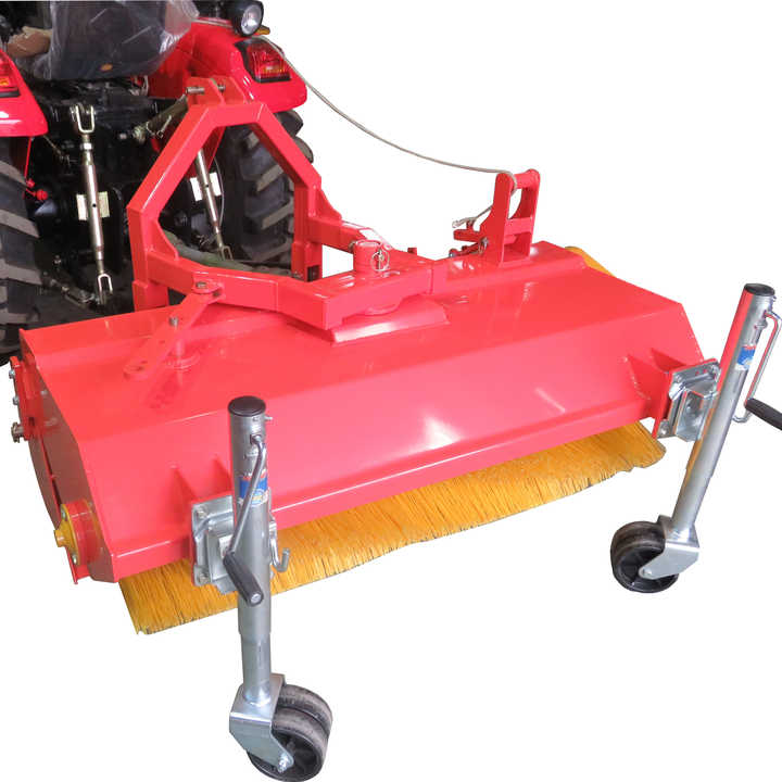 Rotary Broom Sweeper for Pickups and Tractors - Efficient Cleaning