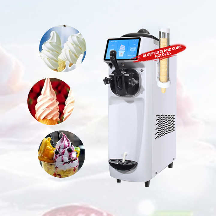 Taylor Soft Kitchen Mould Motor Japanese Ice Cream Machine for Business ...