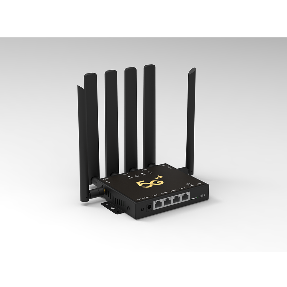 5G Sim Router Wifi 6 Indoor Mobile Wifi Router 4 Port 4 Antenna SIM ...