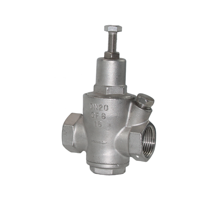 DKV Y11X Pressure Reducing Valve PN16 304 Stainless Steel Threaded Piston Type Branch Pipe ...