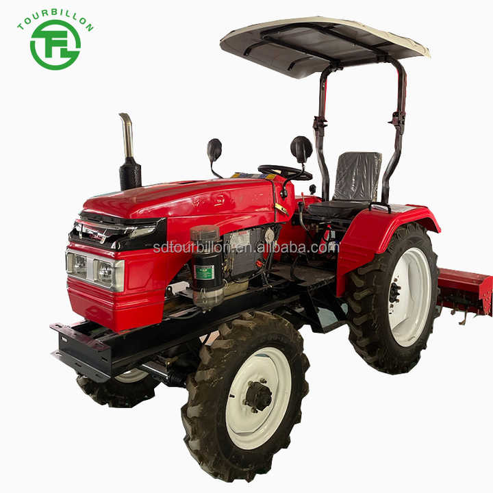 35hp Tractors Mini 4x4 Lawn Mower Tractor Small Four Wheels Mini ...