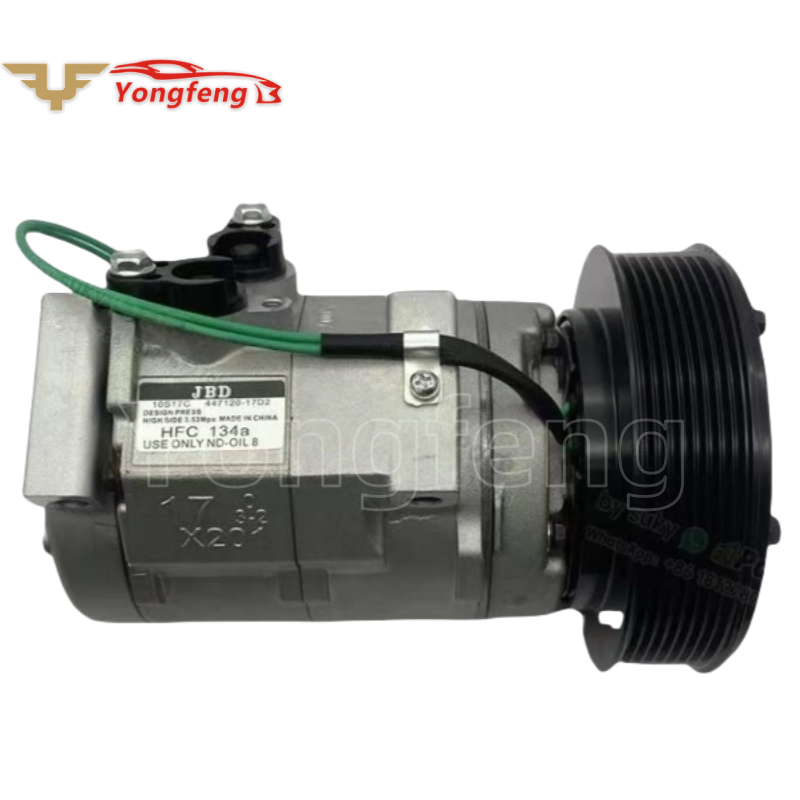 8PK Caterpillar Loader/excavator AC Compressor Model 10S17C