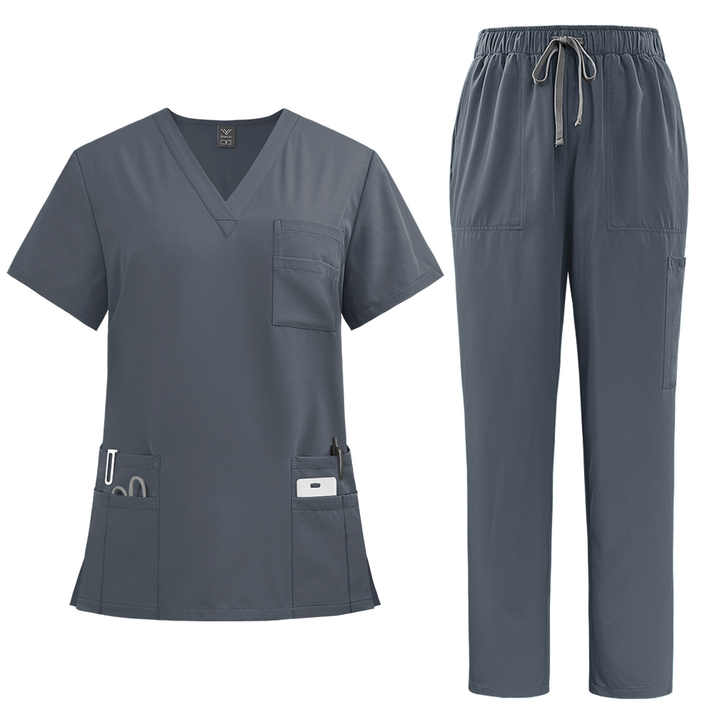 Custom Logo Nursing Uniforms - Breathable & Durable Scrubs