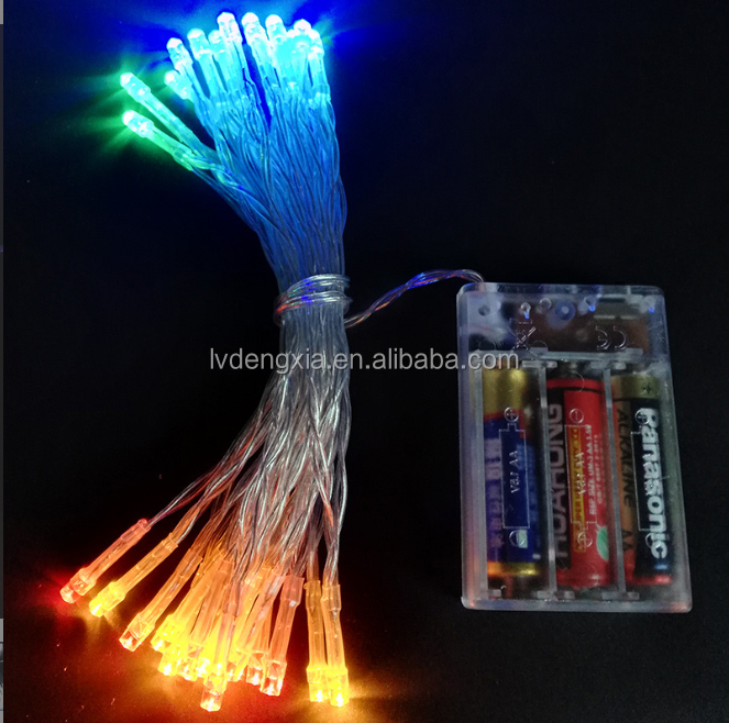 3 AA Battery Box LED Light String White Ball Bubbles 3M 20LEDs Warm ...