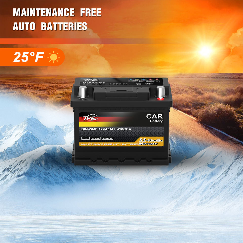 High Quality 12V45AH AGM Lead Acid Car Battery for Electric Vehicles ...