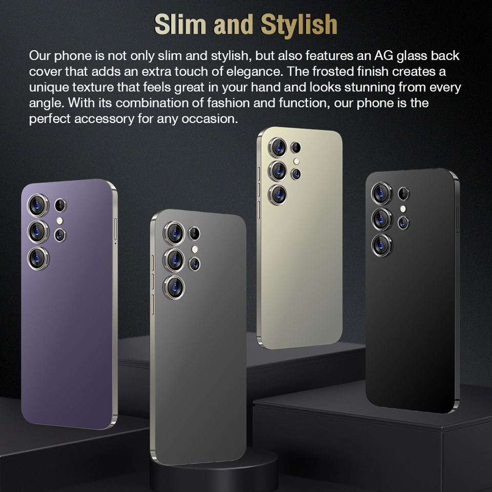 For S24 Ultra Pro 16+512GB 5G LTE 144Hz >7" Screen 6000mAh Battery Dual ...