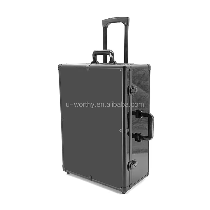 Custom Size Aluminium Construction Pilot Trolley Case