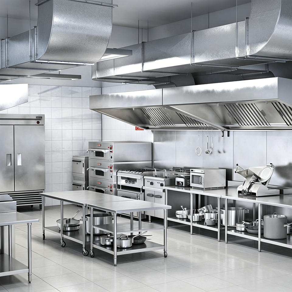 Professional Restaurant Kitchen Equipment Cooking Baking Refrigeration ...