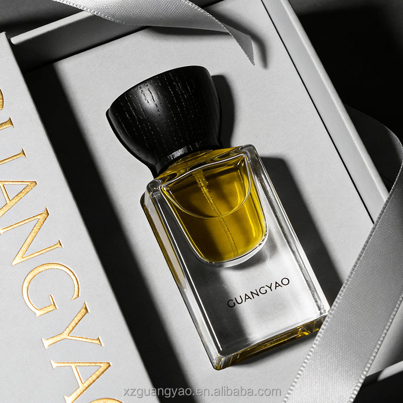 Good Product Quality Perfume Oil Bottle 30ml 50ml square Thick Bottom ...