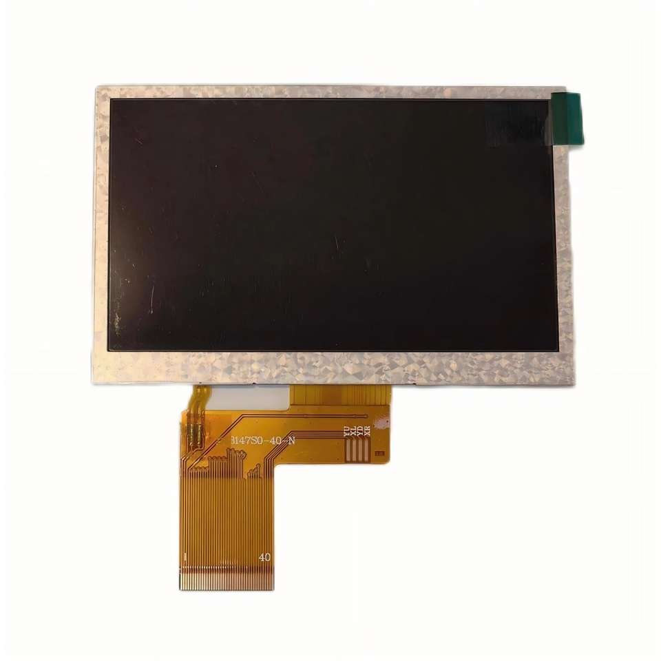 4.3 Inch IPS TFT LCD Panel 480x272 Resolution 350 Brightness 24Bit RGB ...