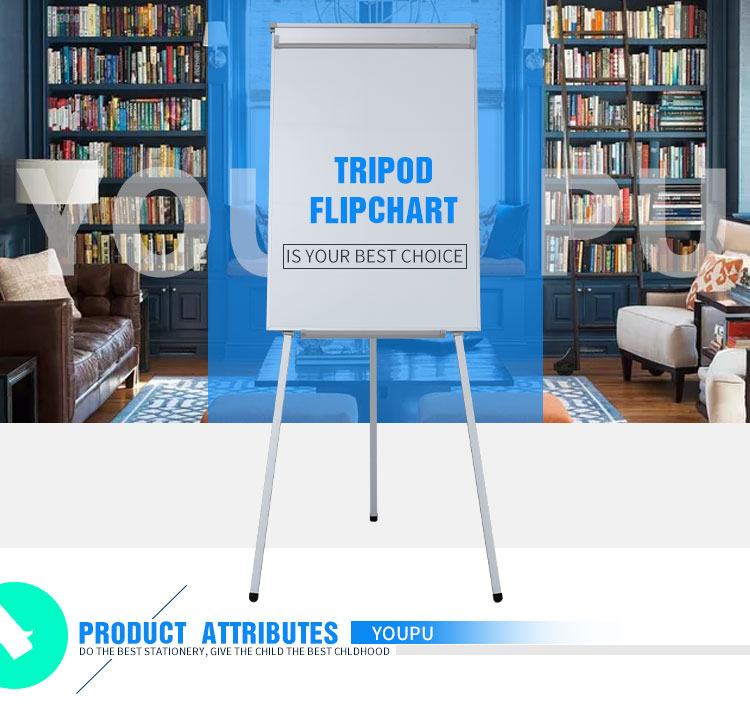Ch003 Magnetic Tripod Flipchart Cheap Meeting Whiteboard With Easel ...
