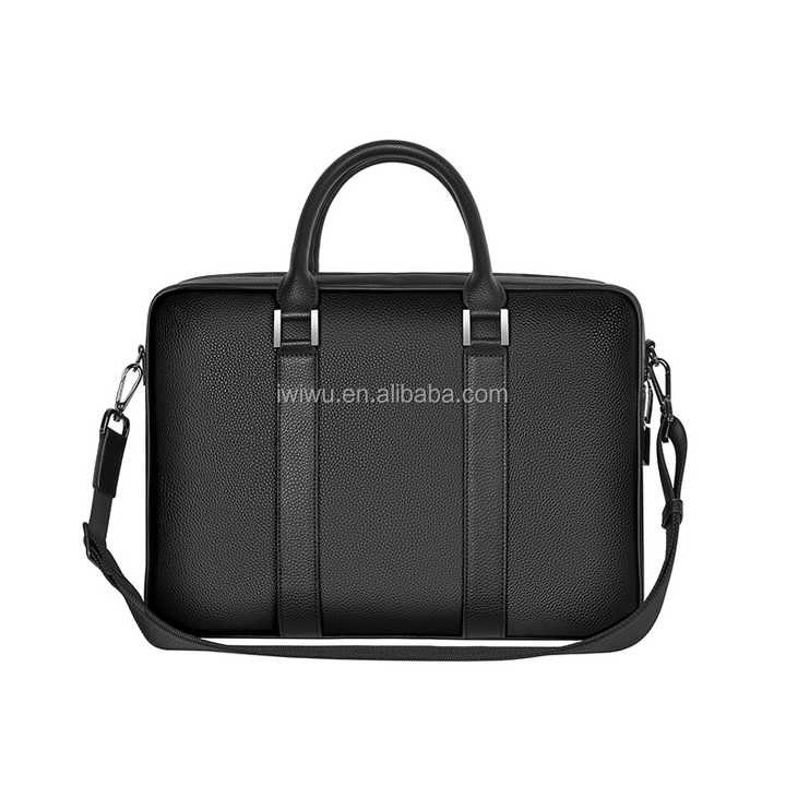 WiWU Patent Fingerprint Lock Laptop Briefcase Anti-theft PU leather ...