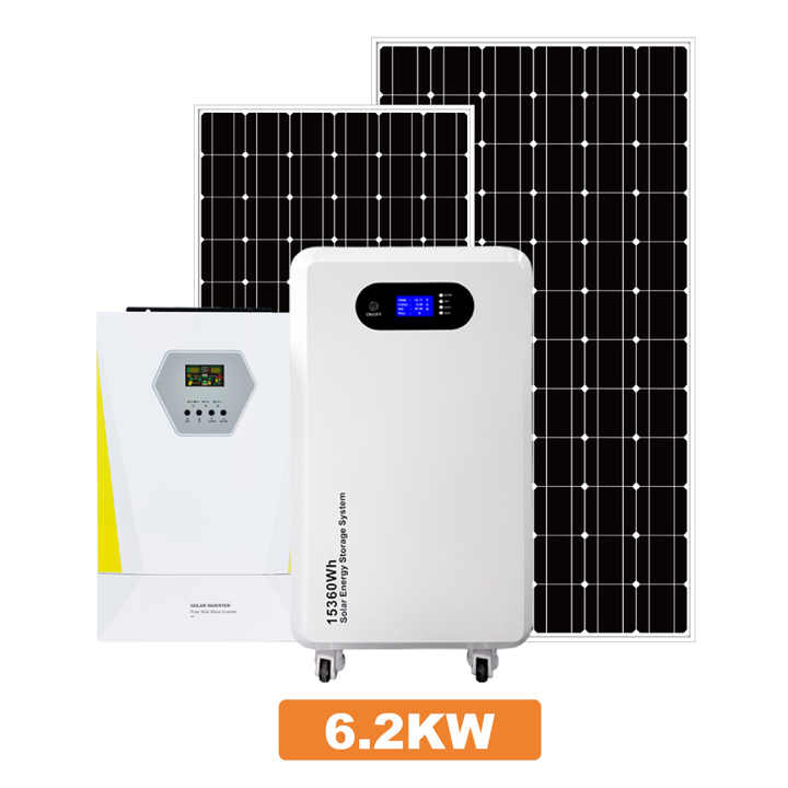 Solar Panel System for Home Complete Kit Photovoltaic1kw 3.6kw 6.2kw ...