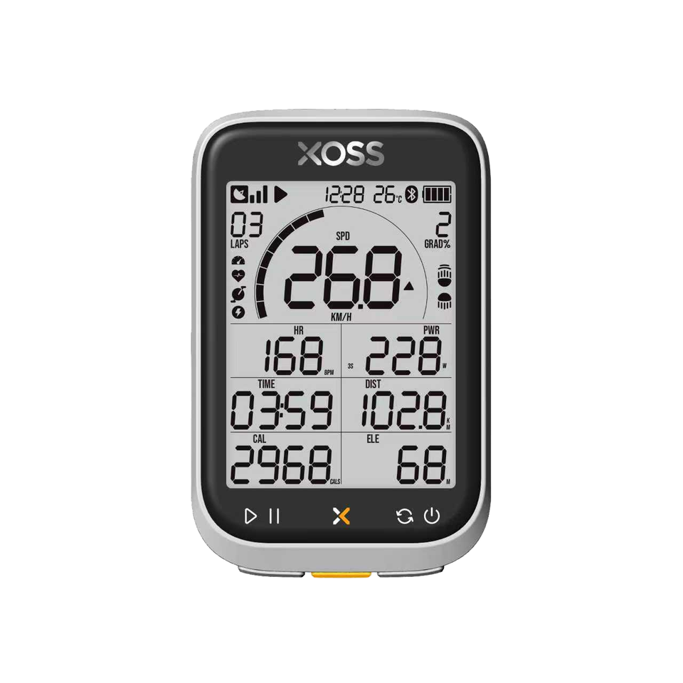 XOSS G3 G3+ Plus G+ Gen3 GPS Bike Computer 2.8 Inch Screen Speedometer ...