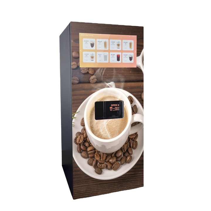 Self-service Coffee Machine - Automatic Cleaning & Payment