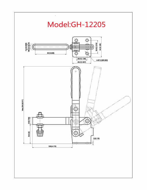 Heavy Duty Iron Clamp with Quick Adjust Mechanism for Precise ...