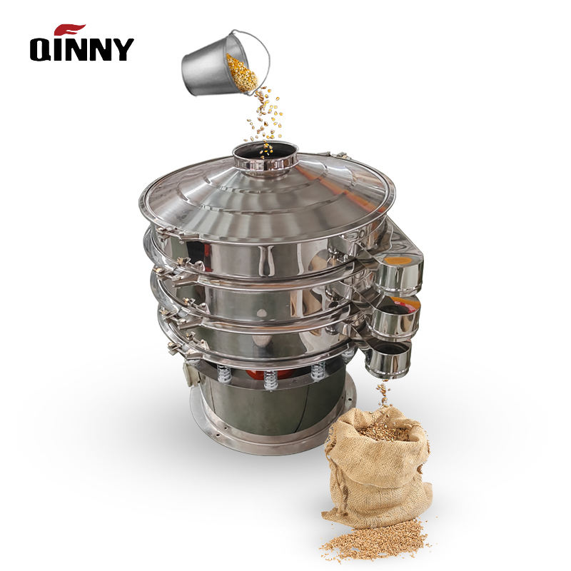 Heavy-Duty Automatic Stainless Steel Screening Machine for Agriculture ...