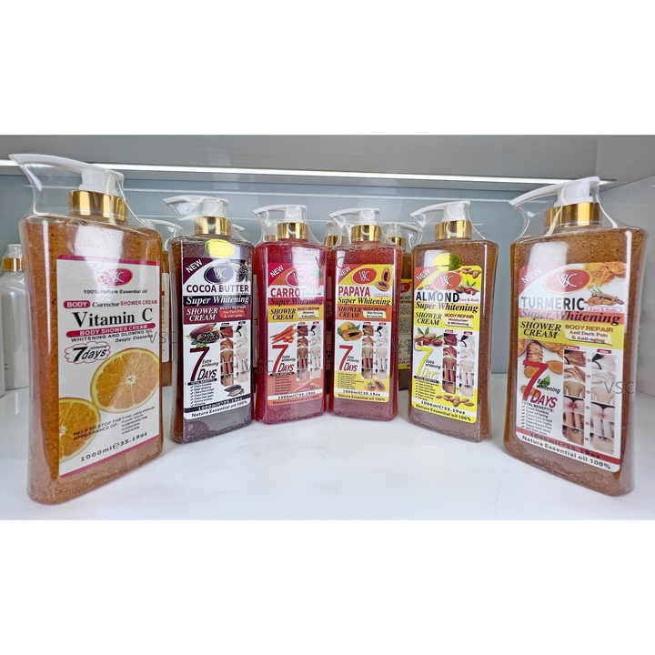 Natural Organic Whitening Shower Gel - Turmeric & Vitamin C