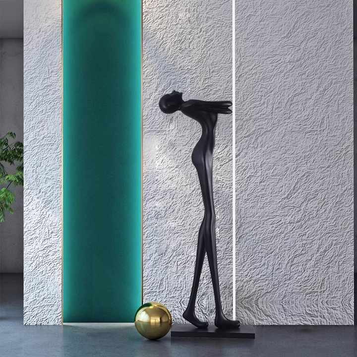 Creative Home Design - Humanoid Art Sculpture Floor Light