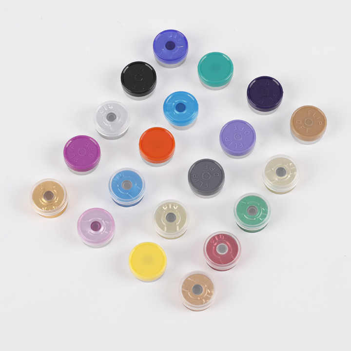Custom Color Aluminum Plastic Cap 20mm Embossed Flip Tear Top Vial Caps ...