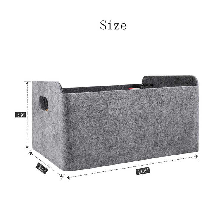 Eco-Friendly Polyester Foldable Collapsible Felt Storage Cube Shelf ...