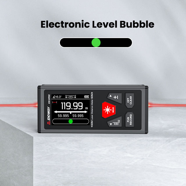 SNDWAY Dual Laser Distance Meter - Precise Measurement Tool