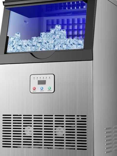 Ice Block Making Machine 60kg Ice Cube Maker Automatic Home Commercial ...