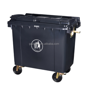 Wholesale industrial 4 wheels trash bins for Better Waste Management ...