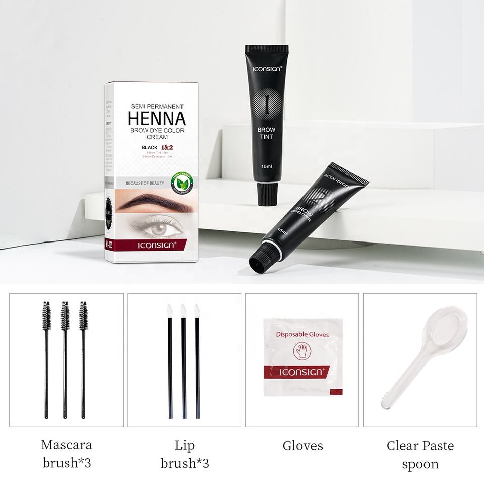 Iconsign Semi Permanent Skin Stain - Long Lasting Henna