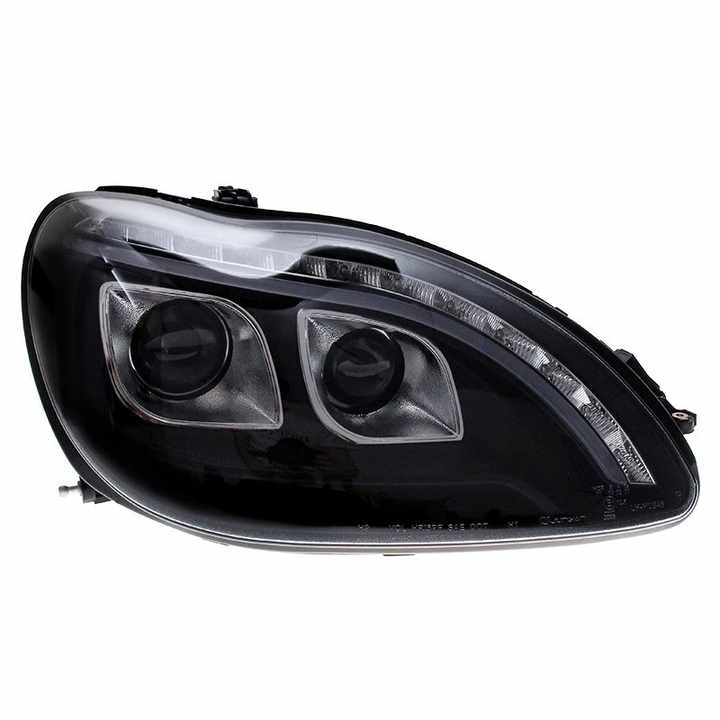 02-05 S-Class W220 LED Daytime Running Lights Assembly Modified ...