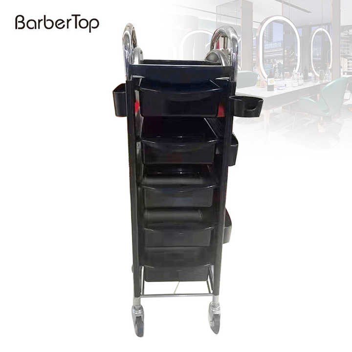 Hot Hair Salon Barber Tools Trolley Multi-layer Utility Large Capacity ...