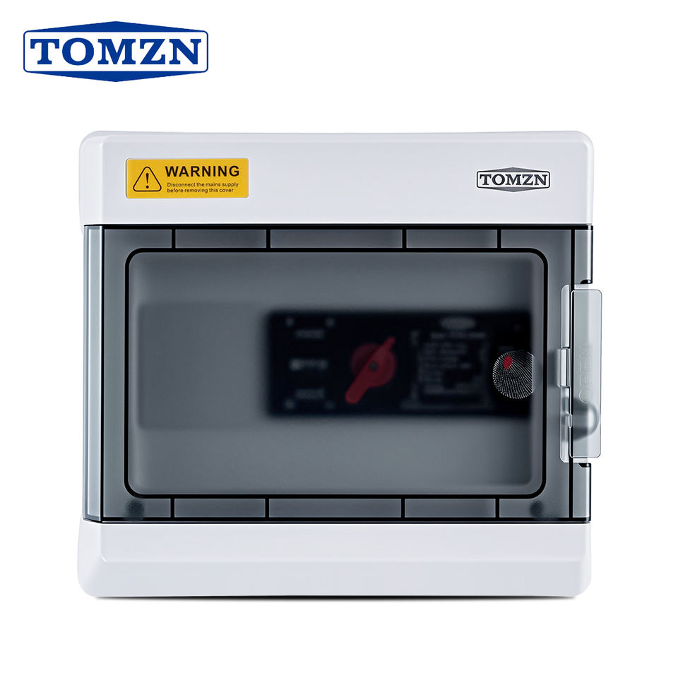 TOMZN Dual Power Switch Distribution Box 2P 230V 125A For Outdoor IP65 ...