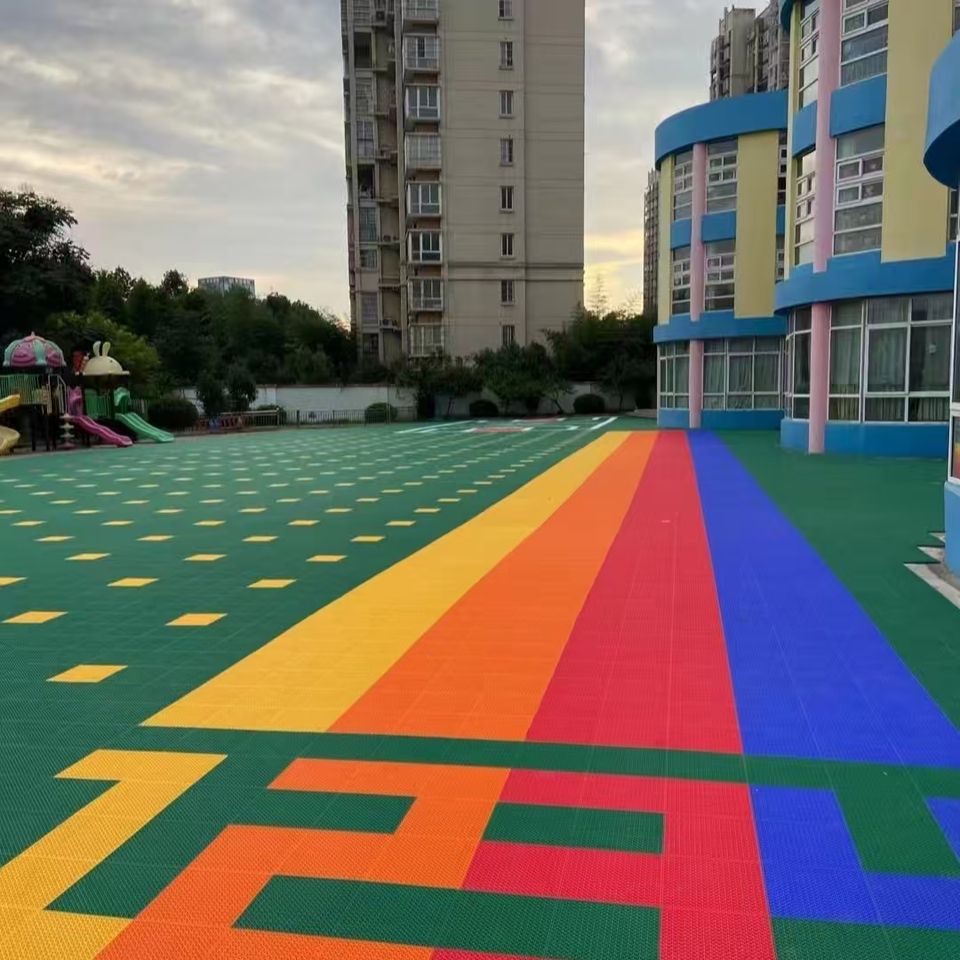 380G Modular Garage Floor Tiles | Interlocking PP Plastic Mats for Car ...