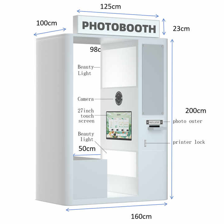 JARGEE.FOTO Self-Service Photo Booth - Instant Beauty Magic
