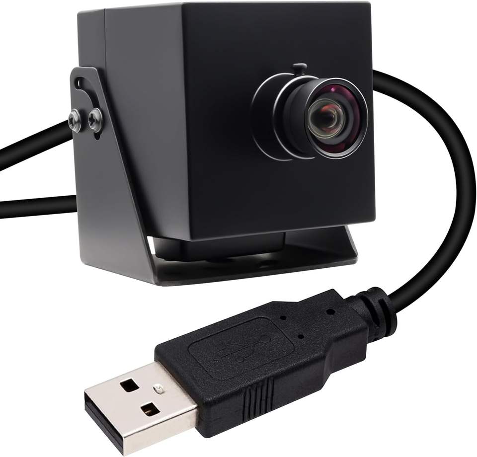 ELP 48mp USB Webcam Camera - Wide Angle No Distortion Lens