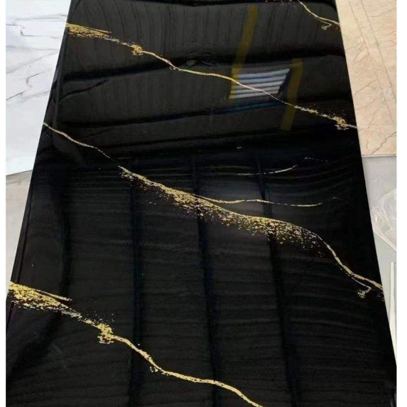 Modern Style Waterproof PVC Marble Sheet 3D Wall Panel for Bathroom ...