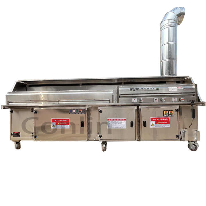 Commercial Gas Bbq Grill for Restaurant Large Charcoal Grill With Bell ...