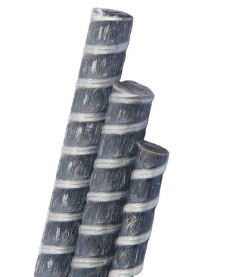 4MM Epoxy Coated Rebar Basalt Fiber Rebar (BFRP) Reinforced Polymer ...