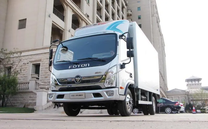 Foton Light Truck Cargo Truck 4x2 141hp 116hp Refrigerated Trucks with ...