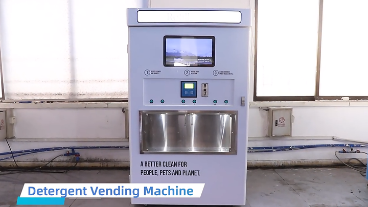 3 Liquid Commercial Detergent Dispenser Machine for Self-Service ...
