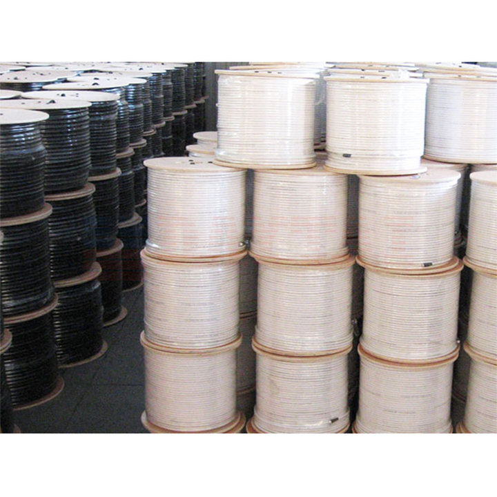 Anti Rodent RG6 Quad Shield Coaxial Cable with Galvanized Steel Wire ...